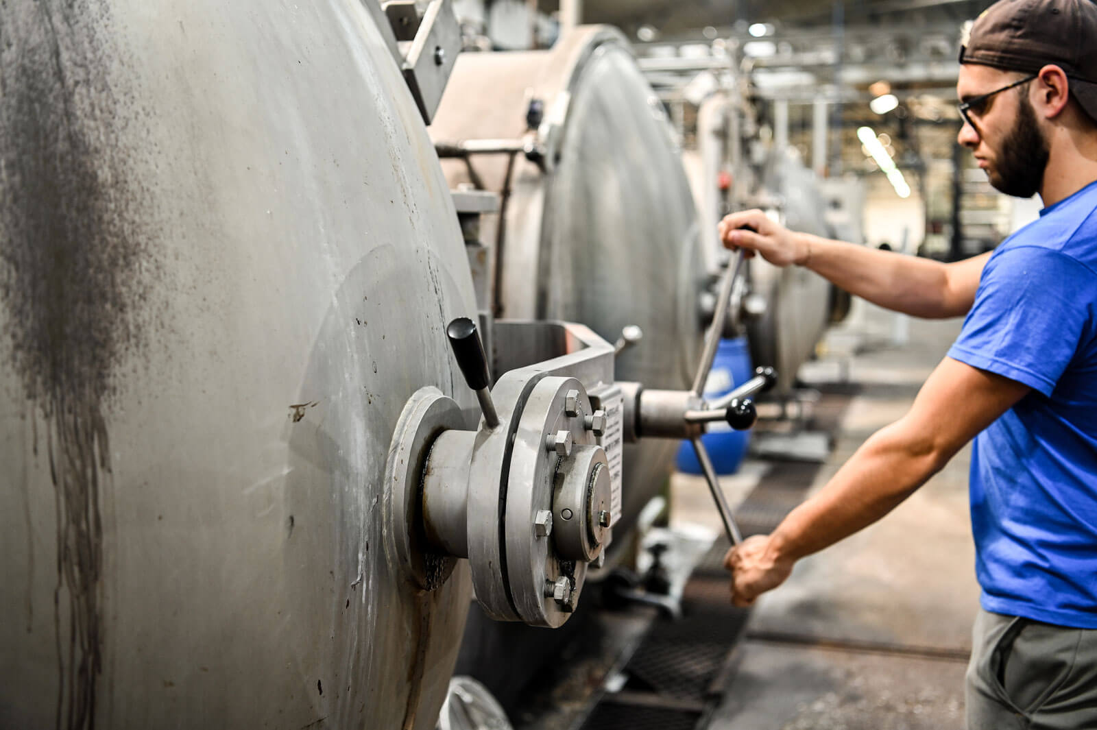 Teintureries de Tarare - Un parc machine industriel de grande capacité