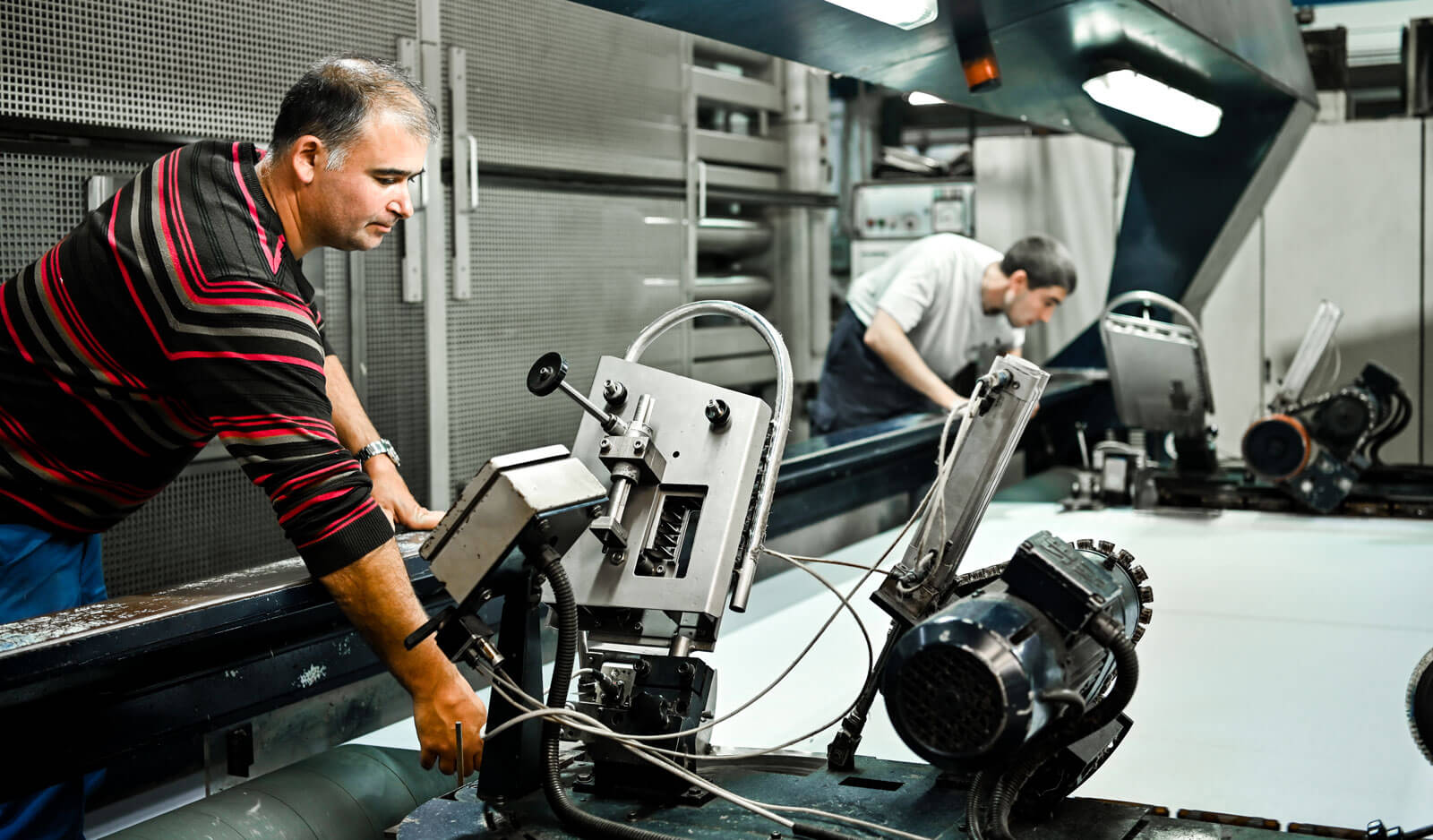 Teintureries de Tarare - Un parc machine industriel de grande capacité