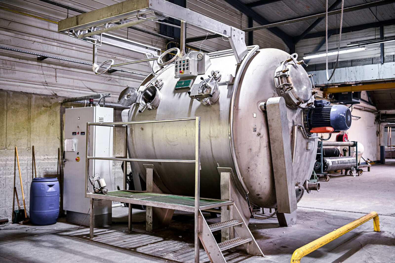Teintureries de Tarare - Un parc machine industriel de grande capacité